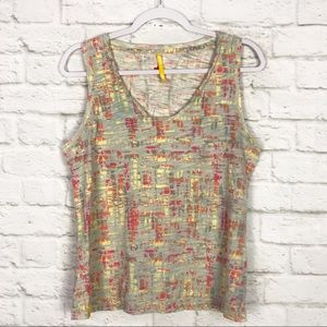 Lole | Tops | Lole Gray Speckled Organic Cotton Athletic Tanktop | Poshmark